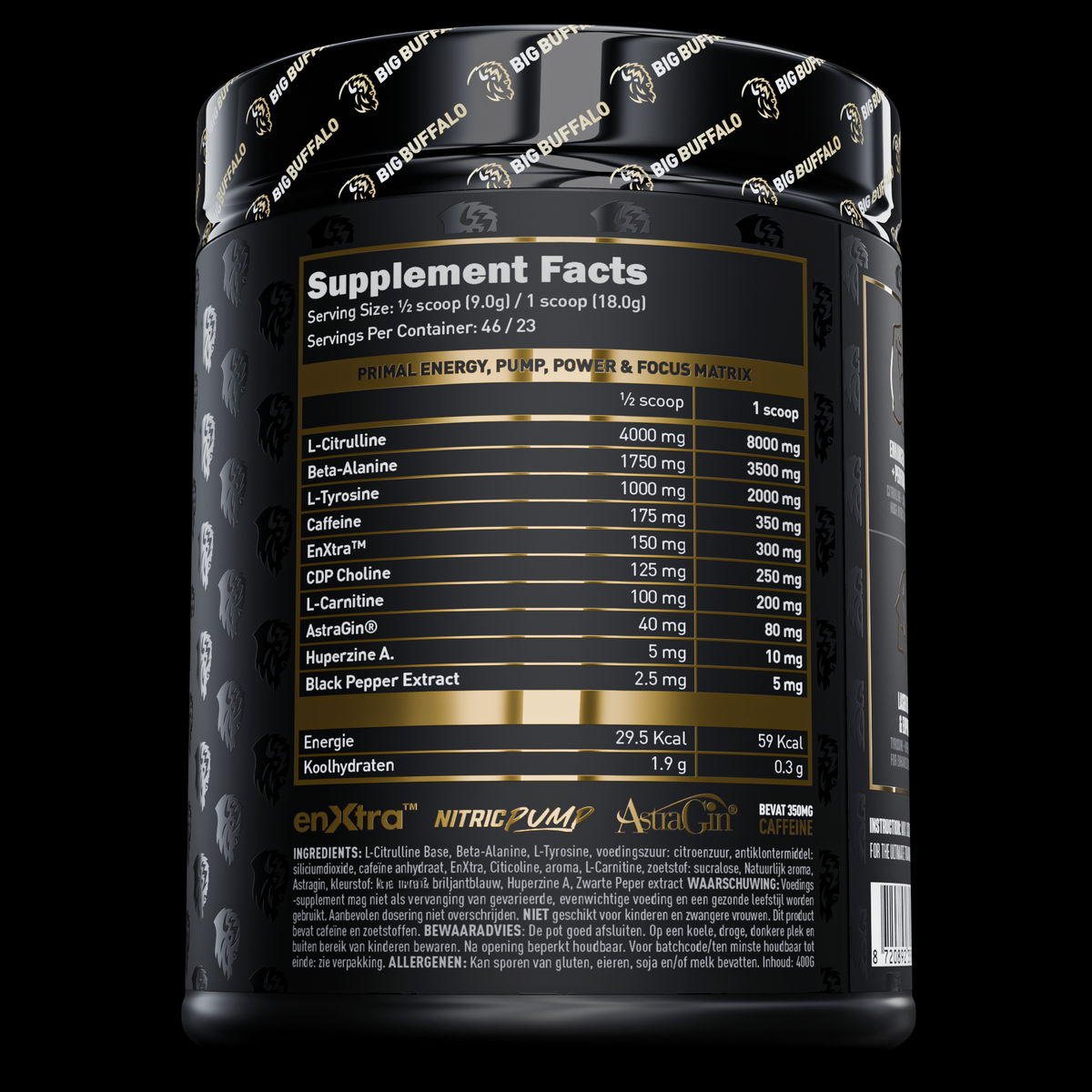 Primal High-Stim Pre-Workout | BIG BUFFALO Nederland