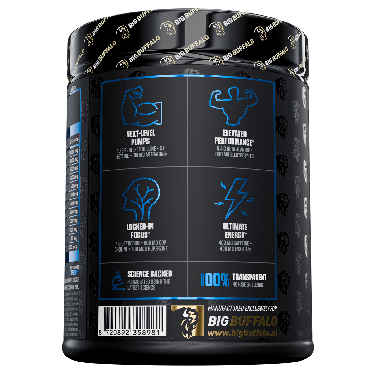 Primal Ultimate Pre-Workout | BIG BUFFALO Nederland