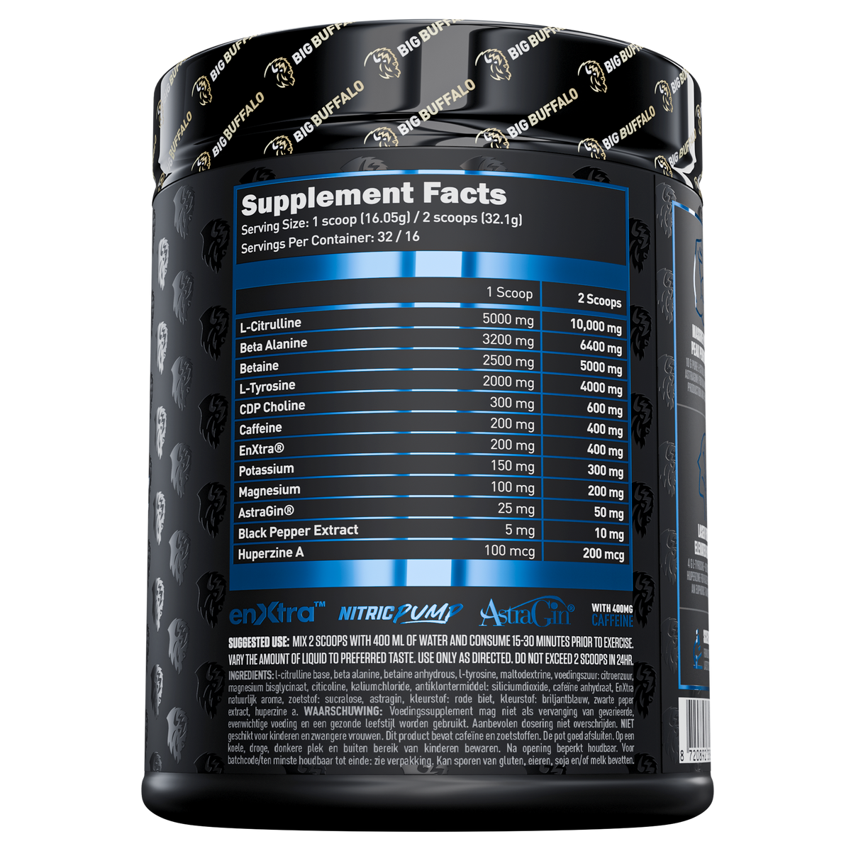 Primal Ultimate Pre-Workout | BIG BUFFALO Nederland
